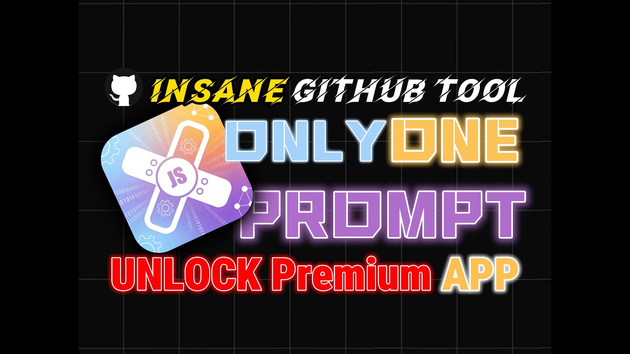 One AI Prompt Unlocks Premium Apps? | Hidden GitHub Tool