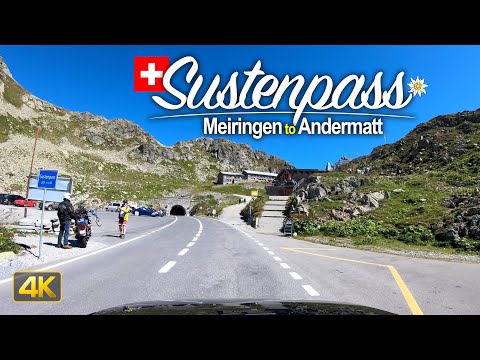 Driver's View: Driving the Sustenpass, Switzerland 🇨ðŸ‡