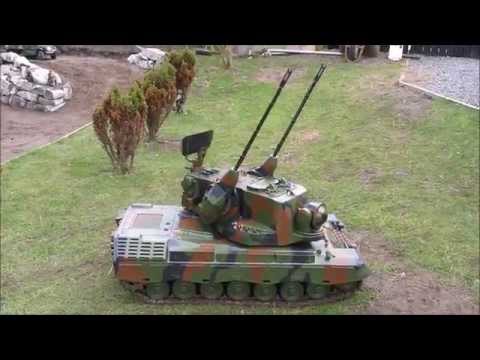 German 1:6 Scale Gepard Tank