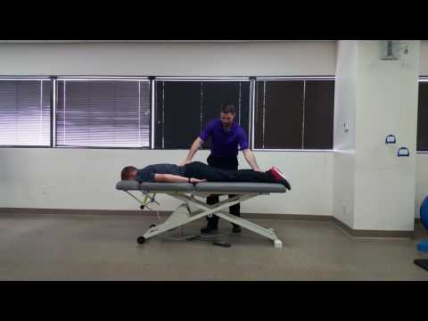 Prone Knee Bend Test / signe de Léri