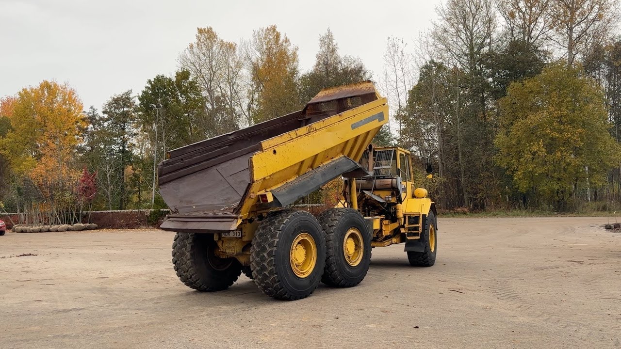 Dumper Volvo A25B, Norrköping, Klaravik auktioner