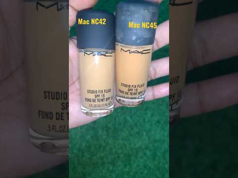 Mac foundation for dusky skin || Mac NC42 || Mac NC45 #mac #macfoundation