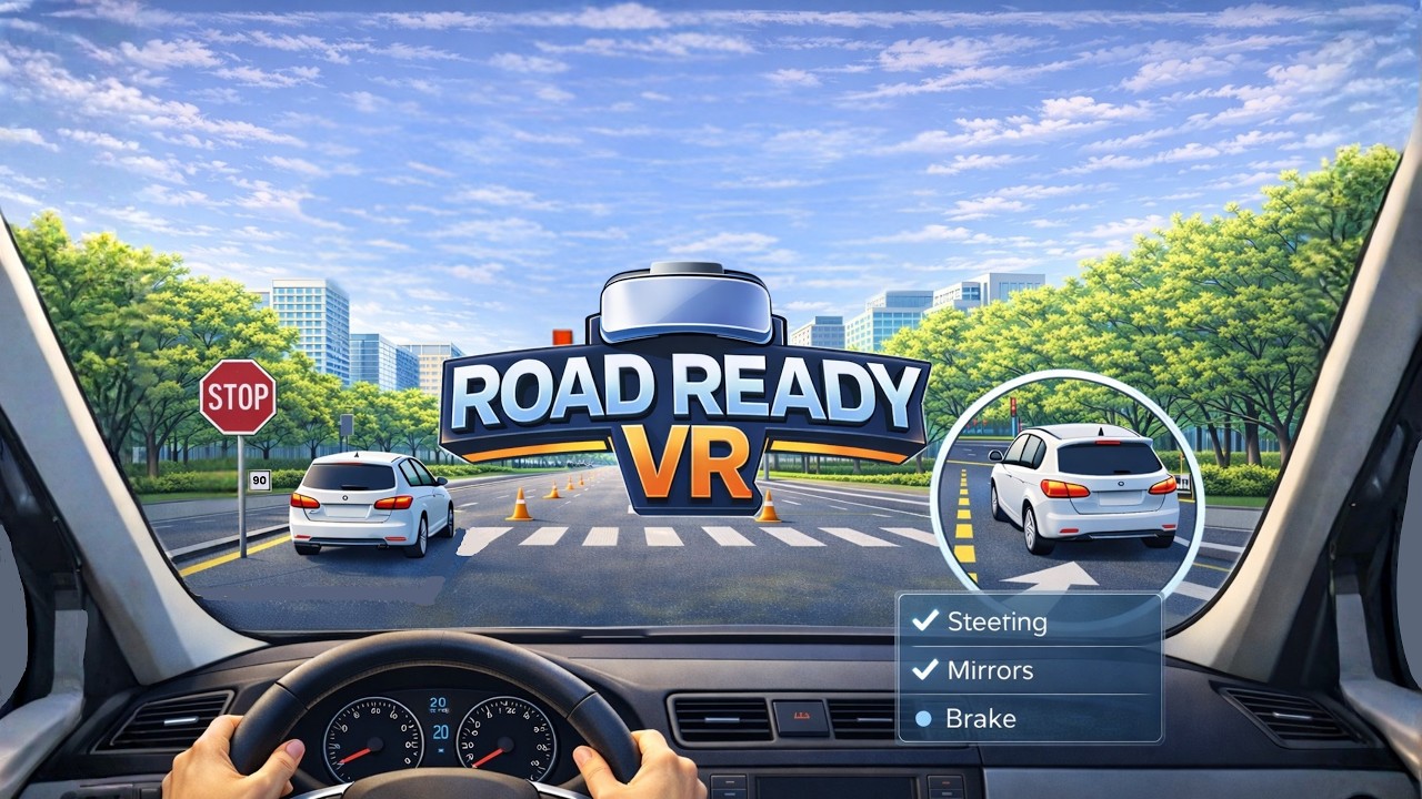 Road Ready VR Trailer | Learn to Drive in VR | Meta Quest Driving Simulator
