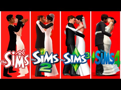 ♦ Sims 1 vs Sims 2 vs Sims 3 vs Sims 4 : Marriage