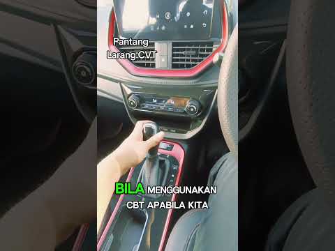 Cara Pandu Kereta GB CVT Proton Iriz #automobile #proton