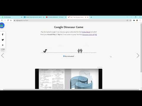 T Rex Dinosaur Game Online Hacked by AI Bot From elgoog.im