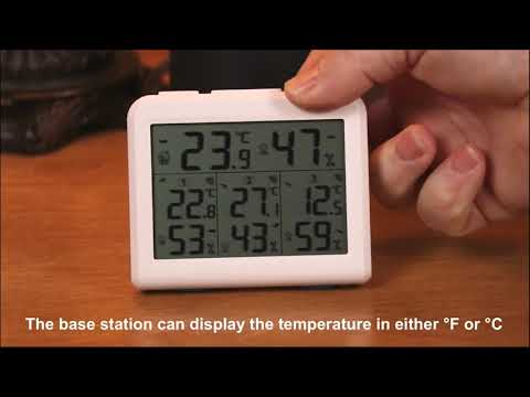 ORIA Indoor Outdoor Thermometer with 3 Wireless Sensors, Digital Hygrometer Thermometer, Tem Reviews