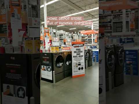 Home Depot Store | #homedepot #canada #America