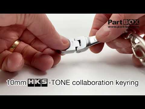 HKS - TONE 10MM RATCHET SPANNER KEY RING HANDY TOOL Limited Edition