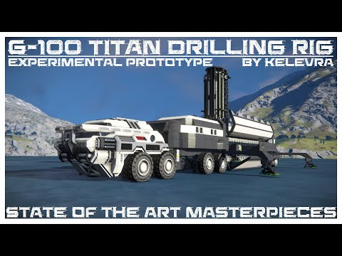 Steam Community :: Video :: [SPACE ENGINEERS] Mobile Drilling Rig G-100 ...
