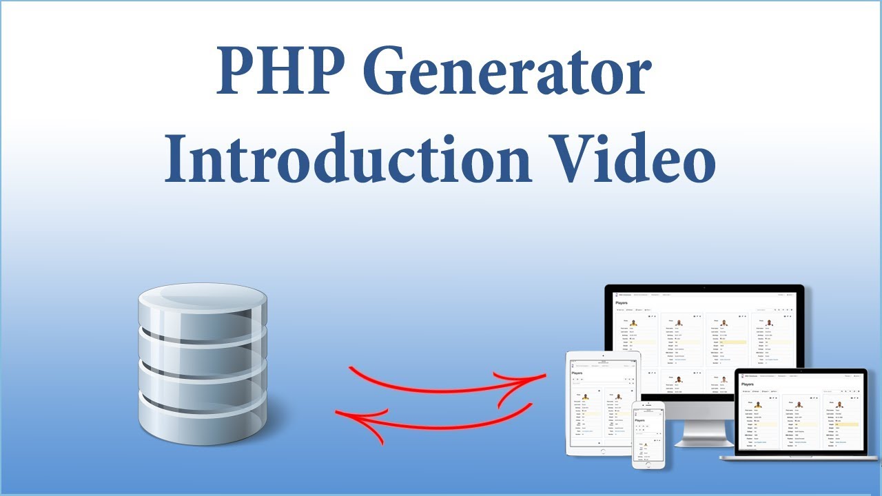 PHP Generator. Introduction Video