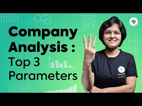 Top 3 Parameters for Company Analysis | CA Rachana Ranade