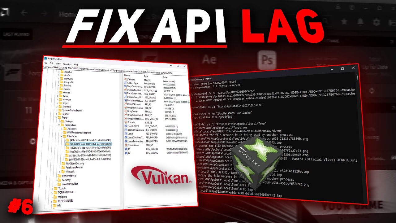 Fix Game Lag Instantly – DirectX & Vulkan Optimization For Better Stable FPS