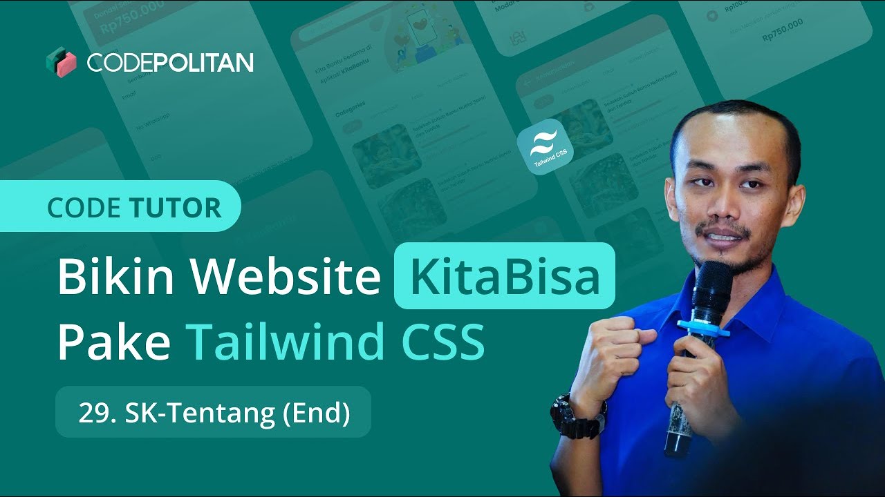 29. SK-Tentang (End) | Slicing Website KitaBantu pake TailwindCSS untuk Pemula
