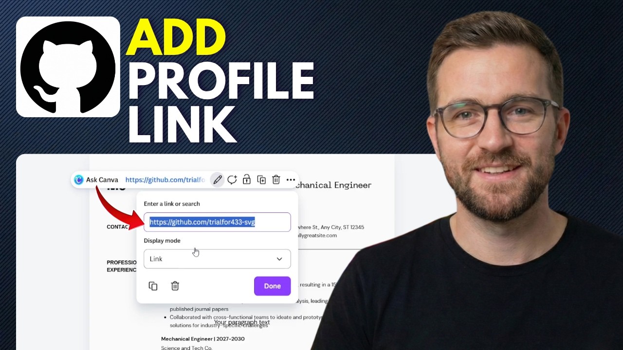 How to add GitHub profile link in resume (Step By Step 2026)