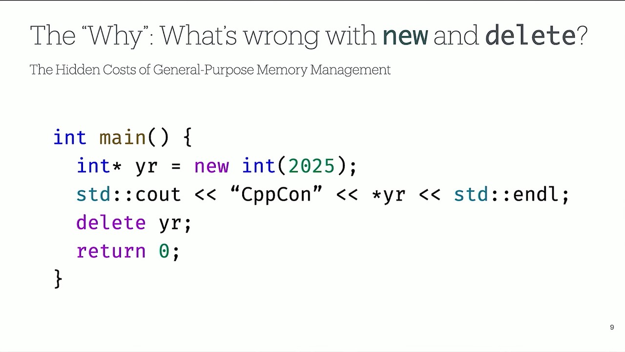 Back to Basics: Custom Allocators Explained - From Basics to Advanced - Kevin Carpenter - CppCon