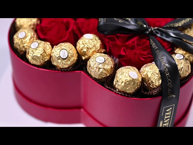 Eternity Roses | Roses In A Boxes | Velvet Rose Box