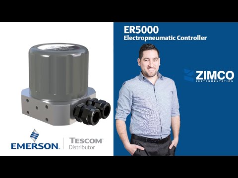 How to use an Electro Pneumatic Controller | Tescom ER5000 | Zimco Instrumentation