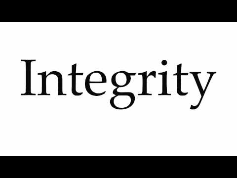 How to Pronounce Integrity