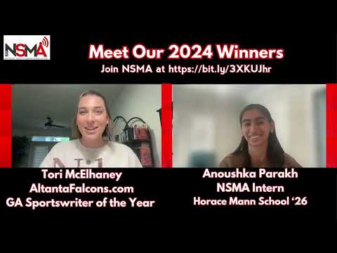 2024 NSMA GA Sportswriter of the Year, Tori McElhaney