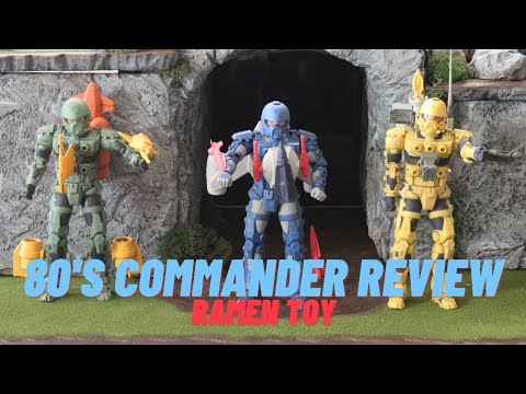 Ramen Toy 80's Commander (Centurions) - Toy Review