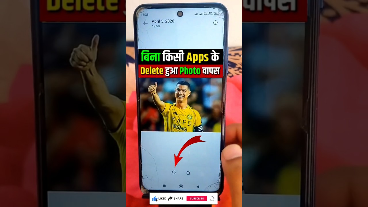 how 🤔 to restore deleted image in gallery #shorts​ #yt @TechDEBASHIS85 @UniqueTechTips23