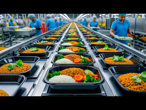 How Ready Made Meals Are Made with Modern Food Processing Technology