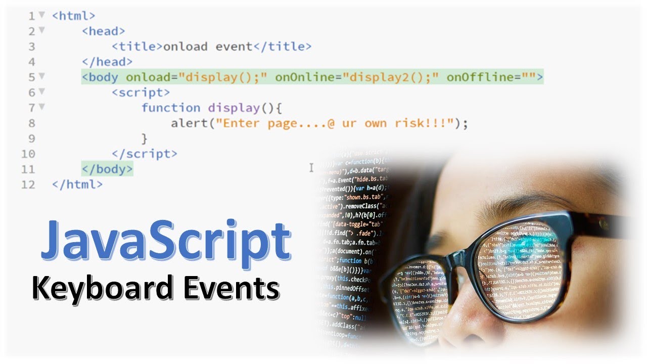 JavaScript Keyboard Events | onKeyDown onKeyPressed