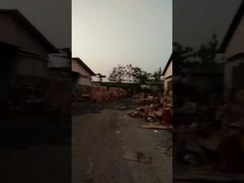 Gudang bahan baku Pt.surabaya meka box terbakar