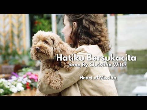 HATIKU BERSUKACITA - Lagu Rohani - (Video Lirik) - Song By Christina Witte