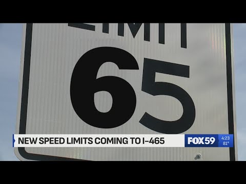 New Indiana law increases I-465 speed limit starting in July