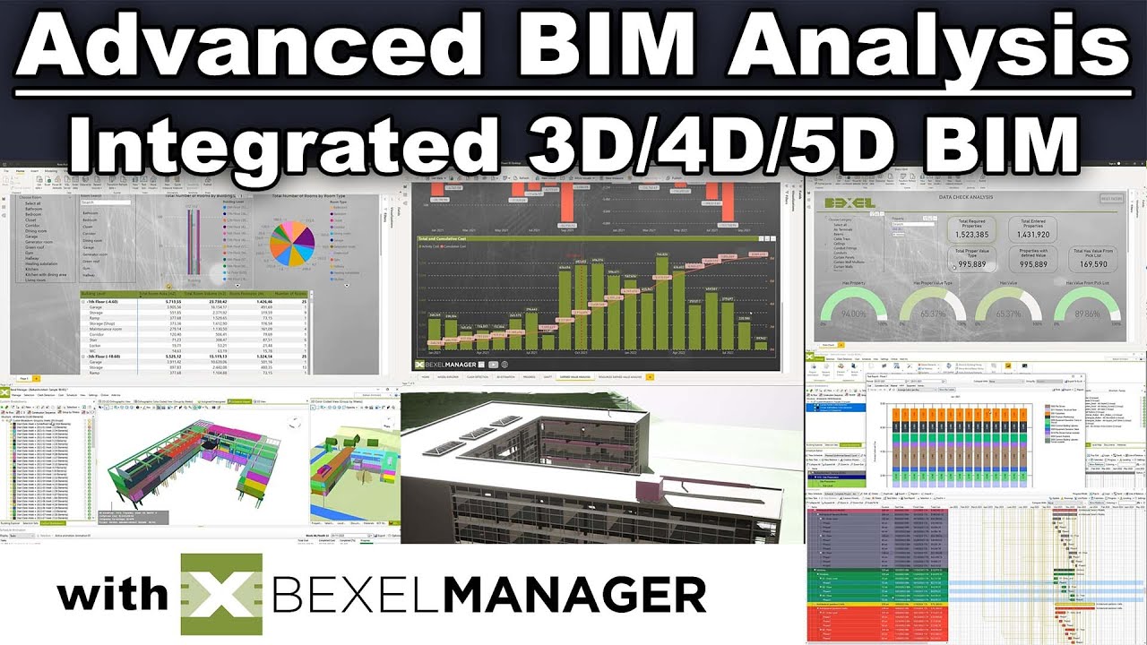 Advanced BIM Analysis with BEXEL Manager - Integrated 3D/4D/5D Workflow