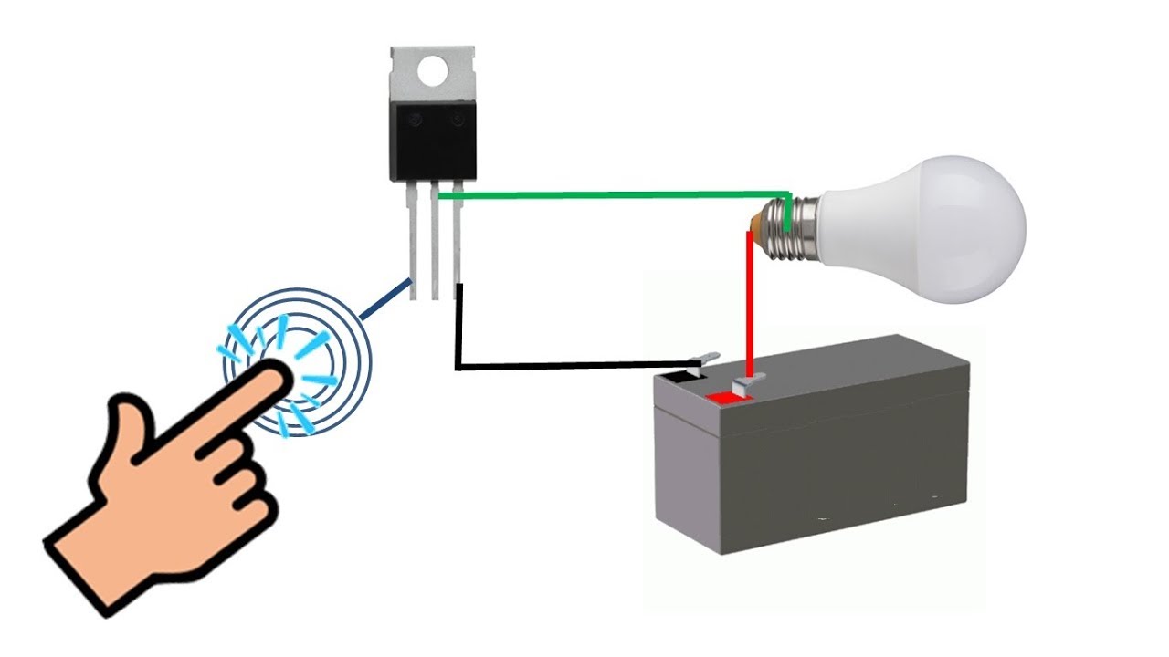 Simple 12V Touch Switch