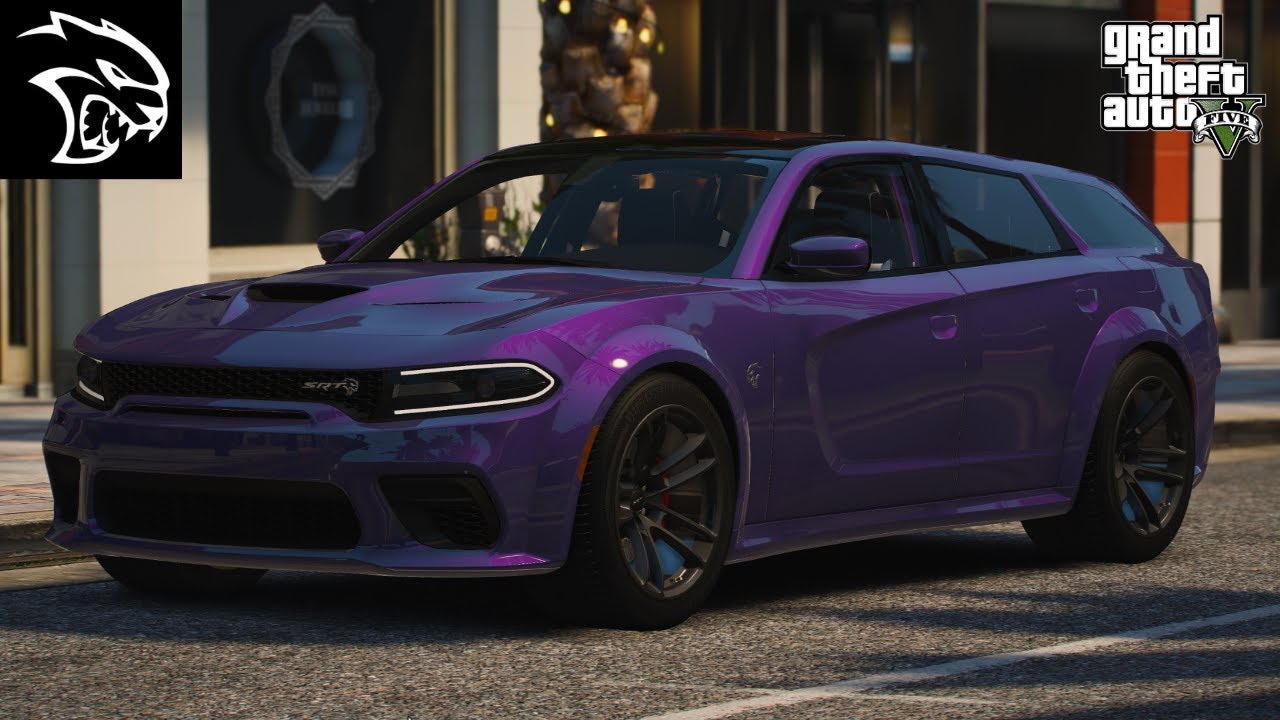 Uber 2022 Dodge Charger Magnum SRT Hellcat Concept - NVE GTA 5