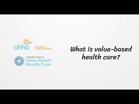 What is value-based health care?