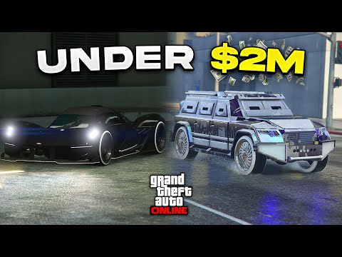 Top 10 BEST Vehicles To Buy Under $2M in GTA Online!