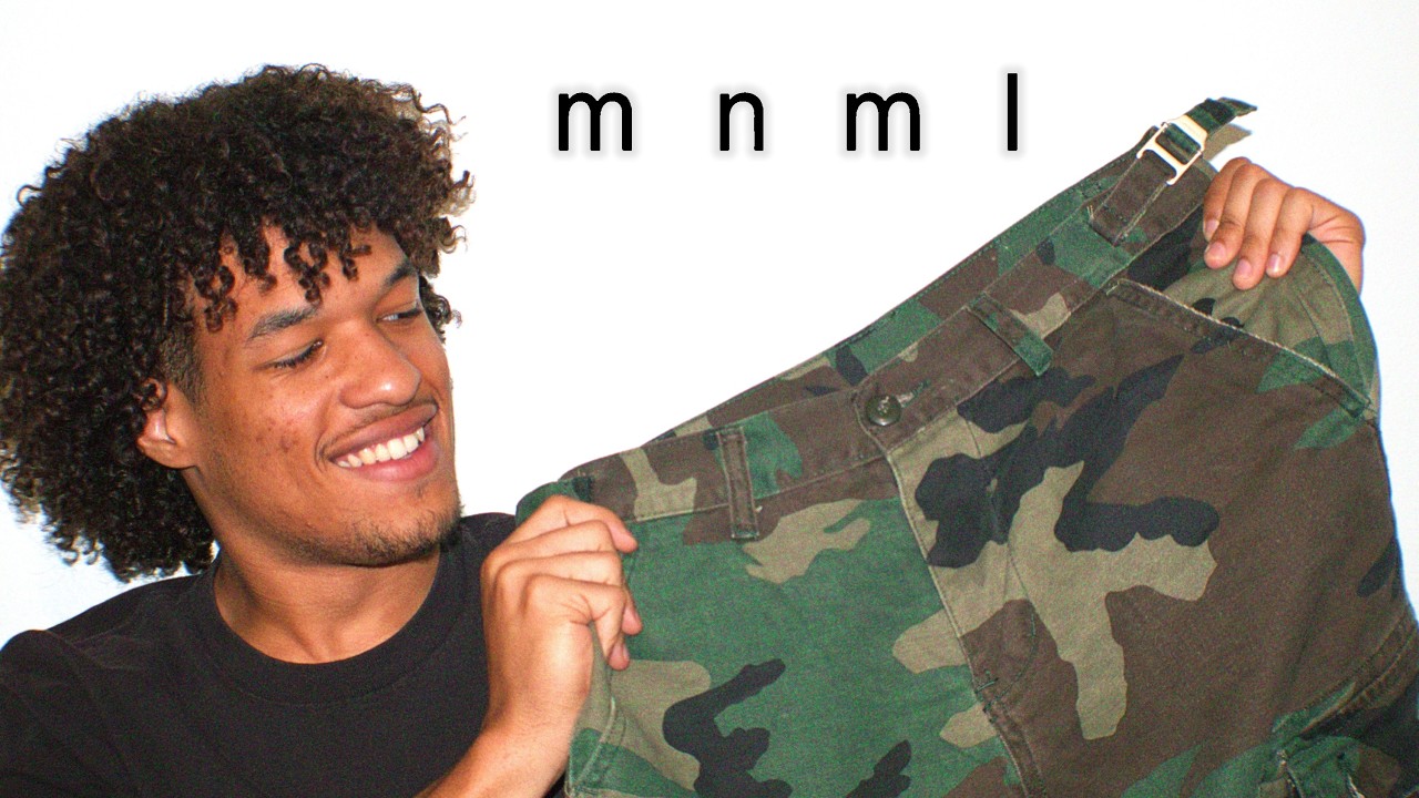 MNML RAVE CAMO CARGO PANTS REVIEW