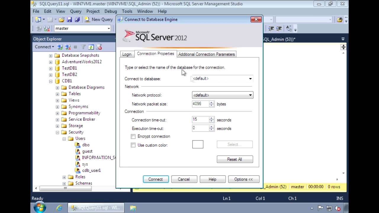 SQL Server 2012 - Contained Databases