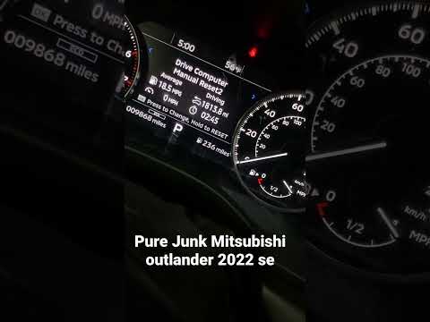Main reason NOT to buy Mitsubishi outlander Se!!! #2022mitsubishioutlander #2022outlander