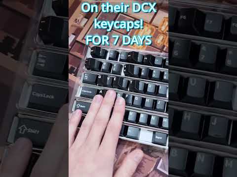 Keycaps Don't Have to Be Expensive #shorts