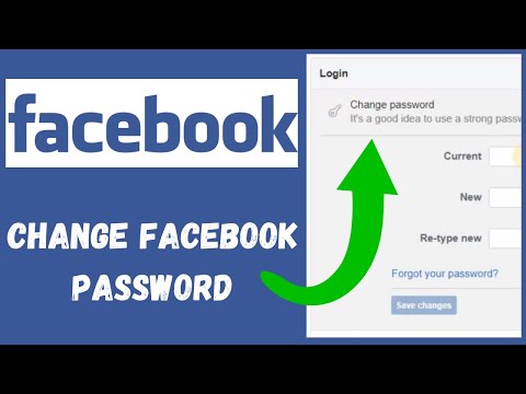 How to Change Password on your Facebook Account computer 2023