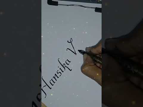 Hansika Venugopal |Name Art|๐ช๐ช๐๐#shorts - Req #241