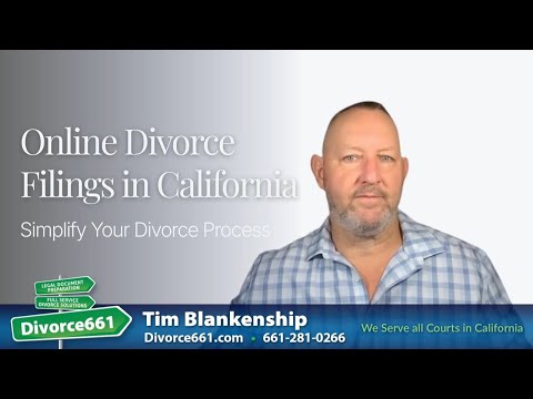 How to File for Divorce Online in California | Los Angeles Divorce #divorce661