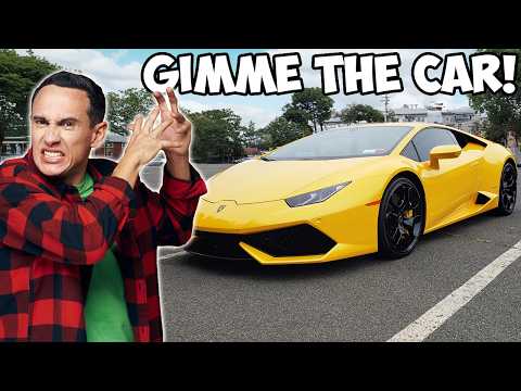 Insane Uncle DEMANDS My $500,000 Lamborghini Cuz "WE'RE FAMILY"
