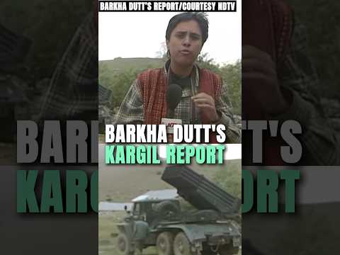 Barkha Dutt Jumped as the Bofors Roared, Bombs Fell & Rockets Whizzed Past I #Kargil #India