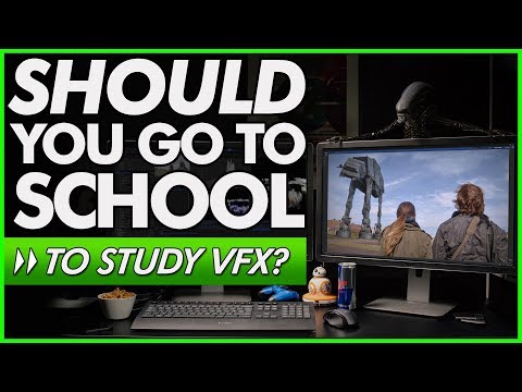VFX School - Should You Go To College for 3D? (3DS Max Houdini Maya)