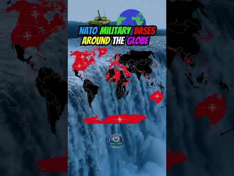 Nato Military Bases around the Globe #shorts