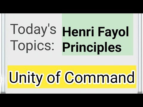 Unity Of Command in Management: Principle & Definition