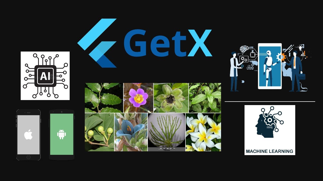 Ai Machine Learning Flowers Identifier App 2022 - GetX Flutter 2.5 Artificial Intelligence Course