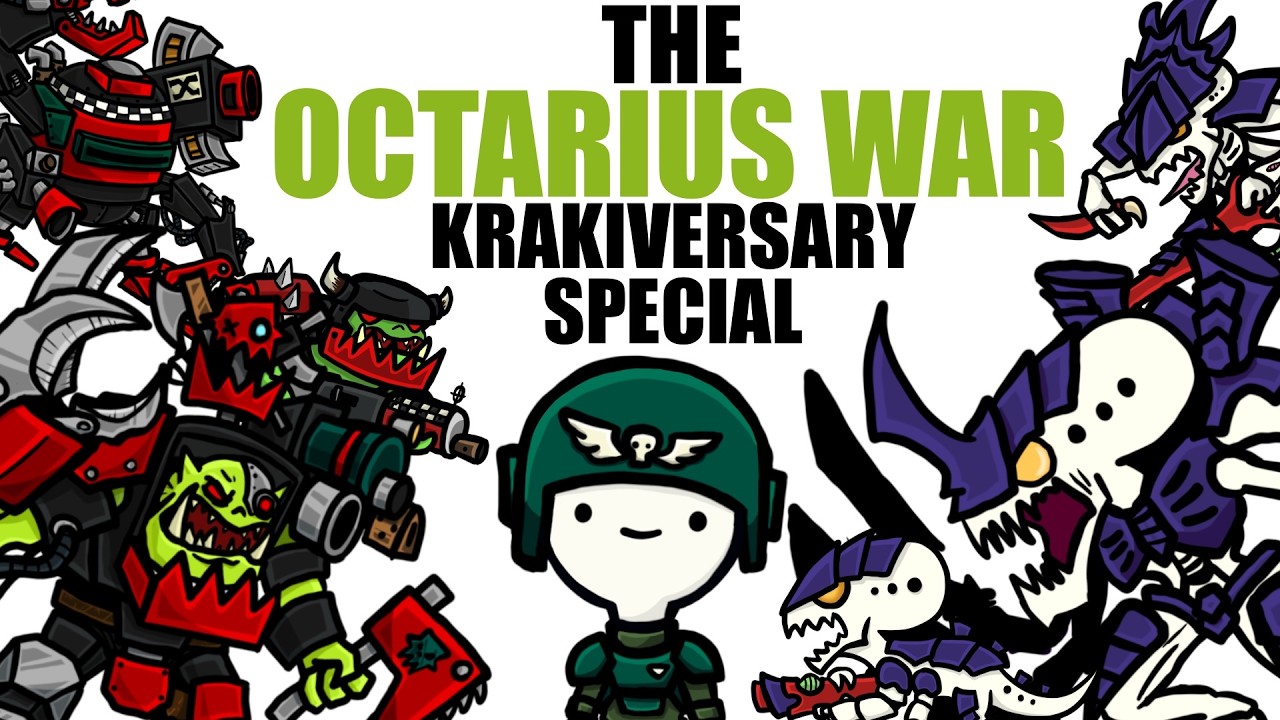 The OCTARIUS WAR Explained REMAKE| Warhammer 40k Lore